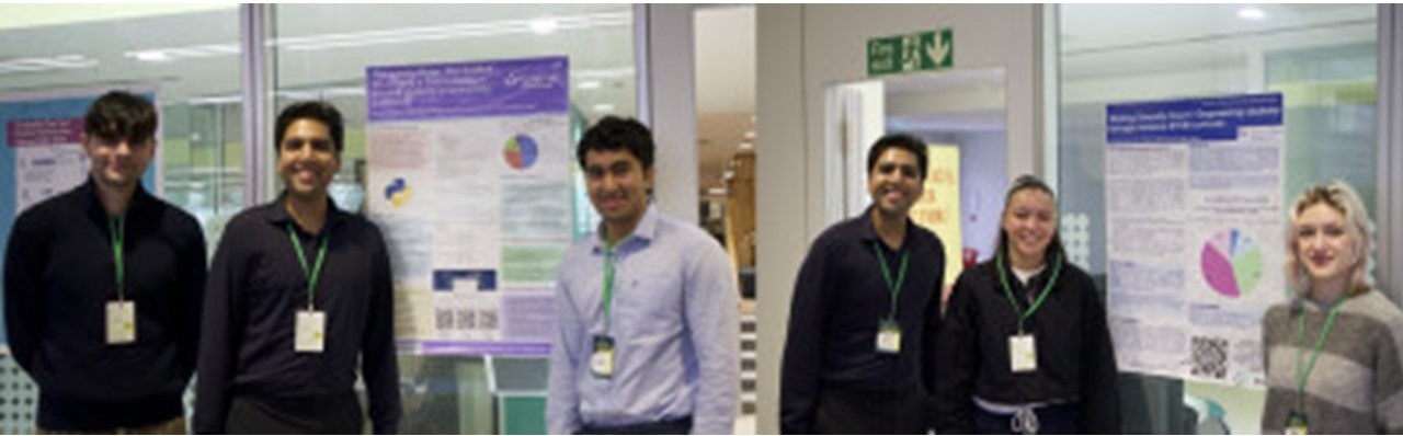 Six QMCUR students in Dr Shah's group present their education research ...